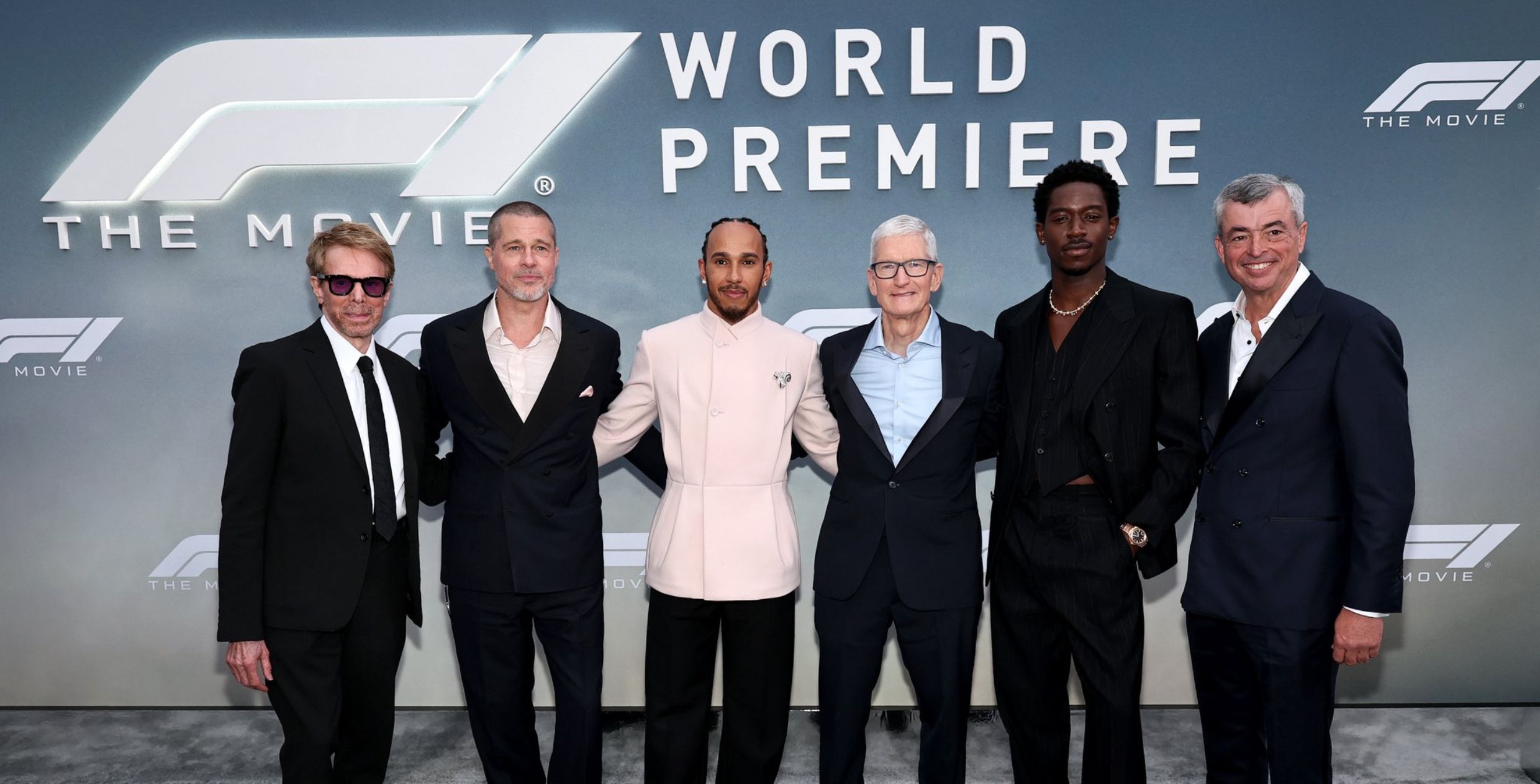 New York hosted Formula 1 for the premier of F1: The Movie ...