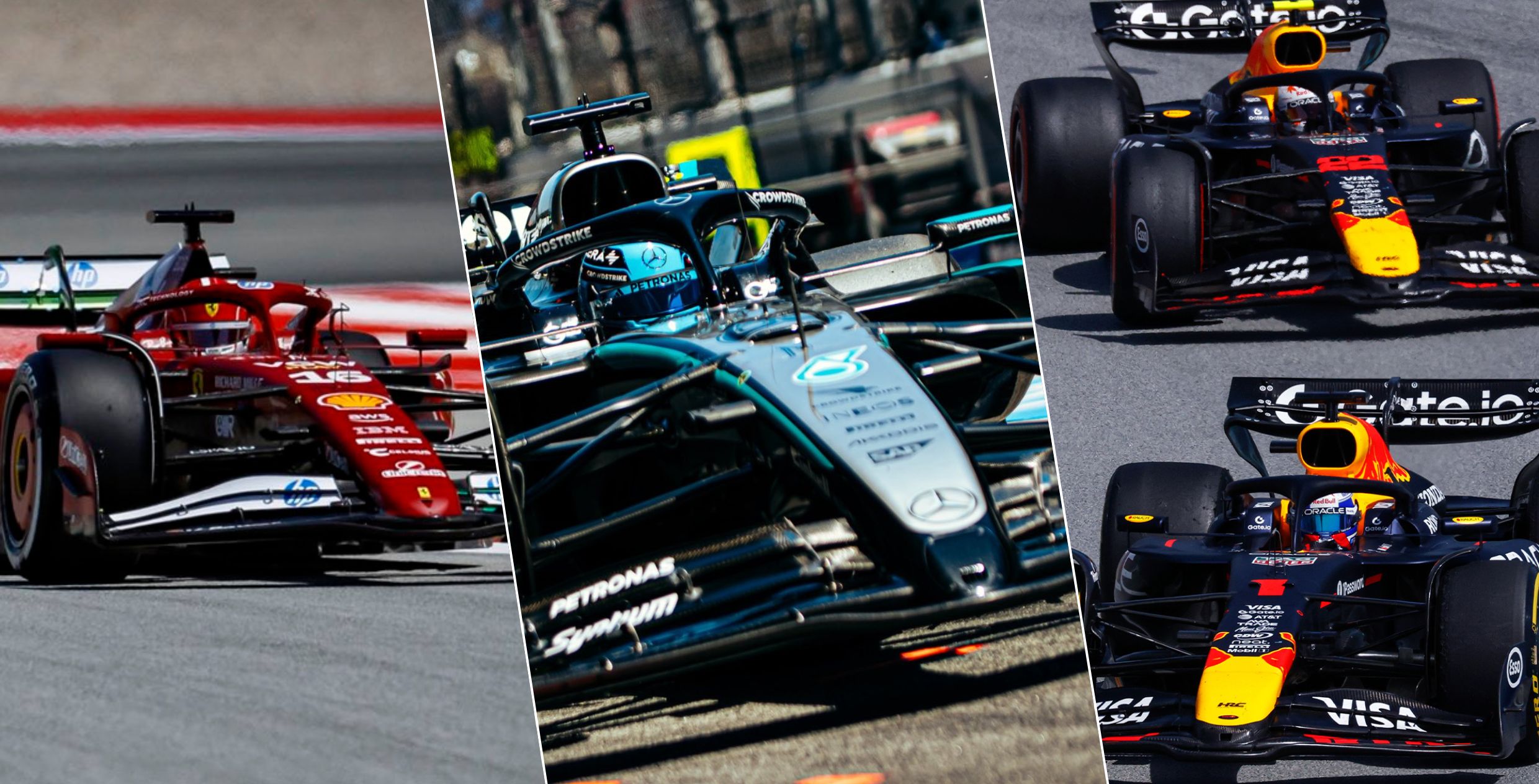 Ferrari V Mercedes V Red Bull - The battle for second intensifies as ...
