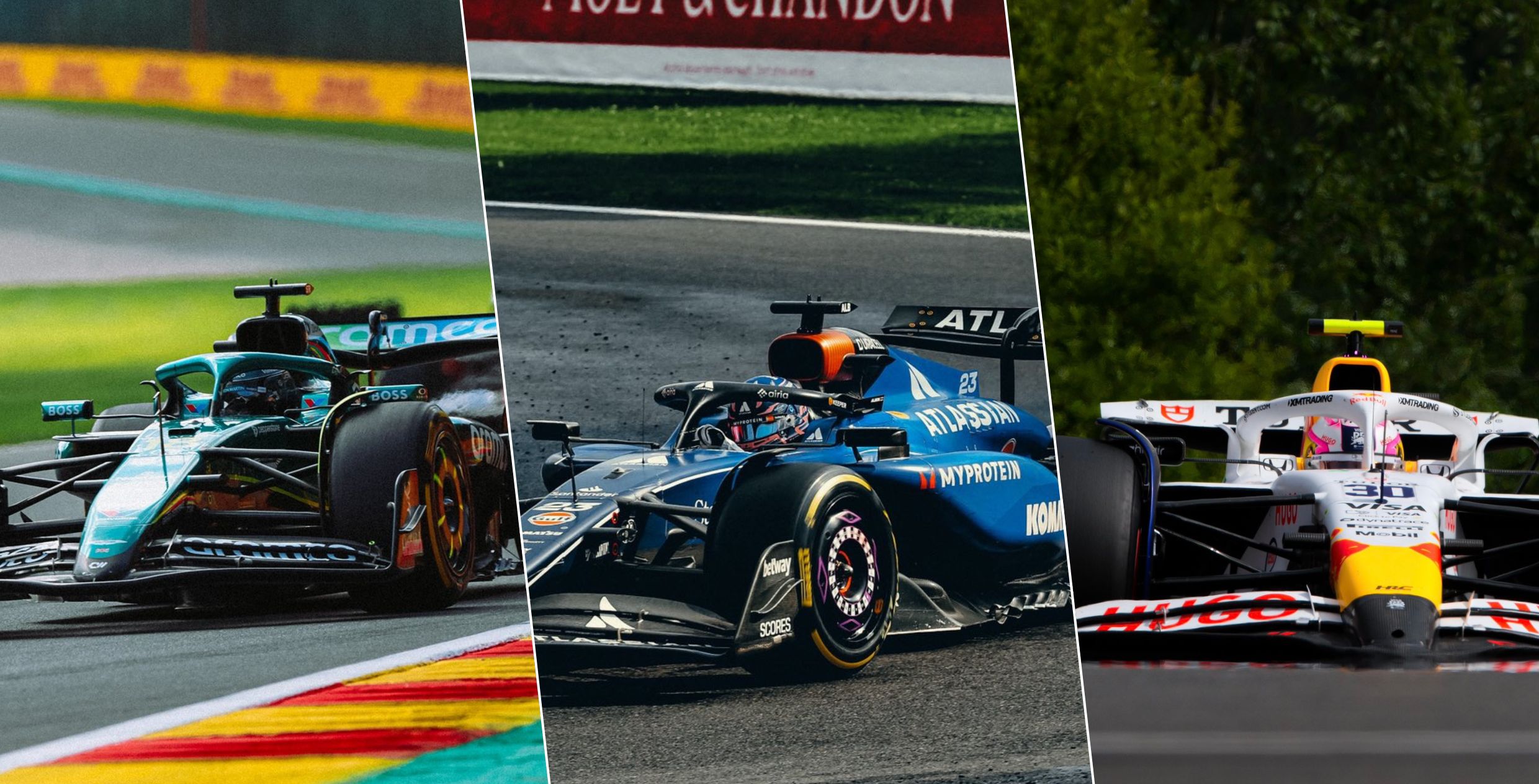 Winners and losers of the midfield battle at the Belgian GP ...