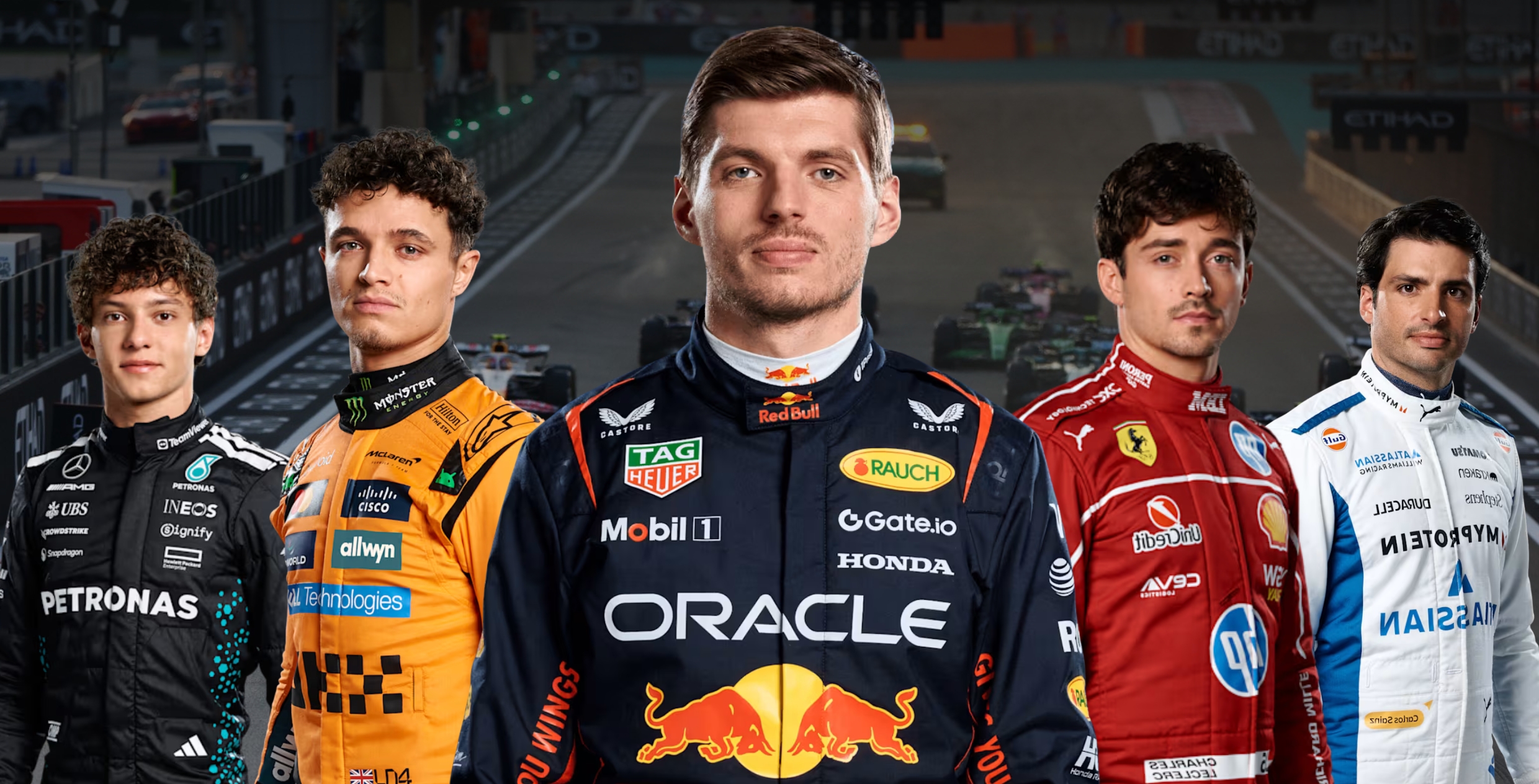 F1 Power Rankings 2025 Season | Top 10 Drivers of the 2025 Formula 1 ...